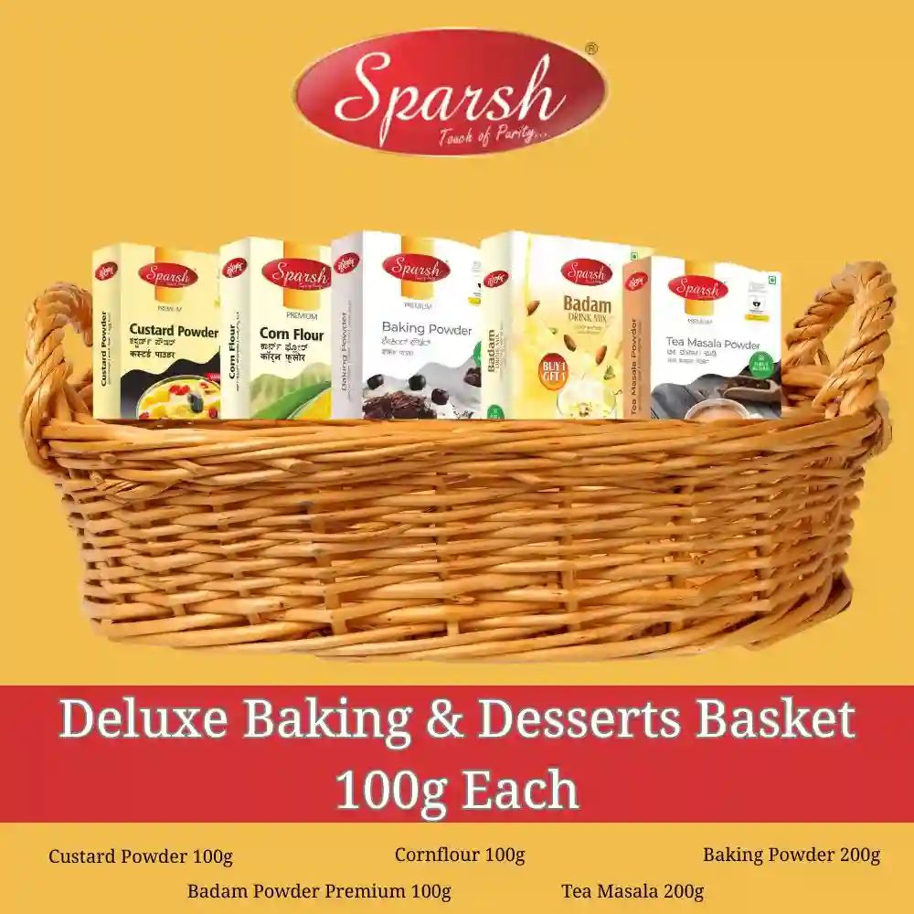 Deluxe Baking & Desserts Basket – 100 gms - Sparsh Masala